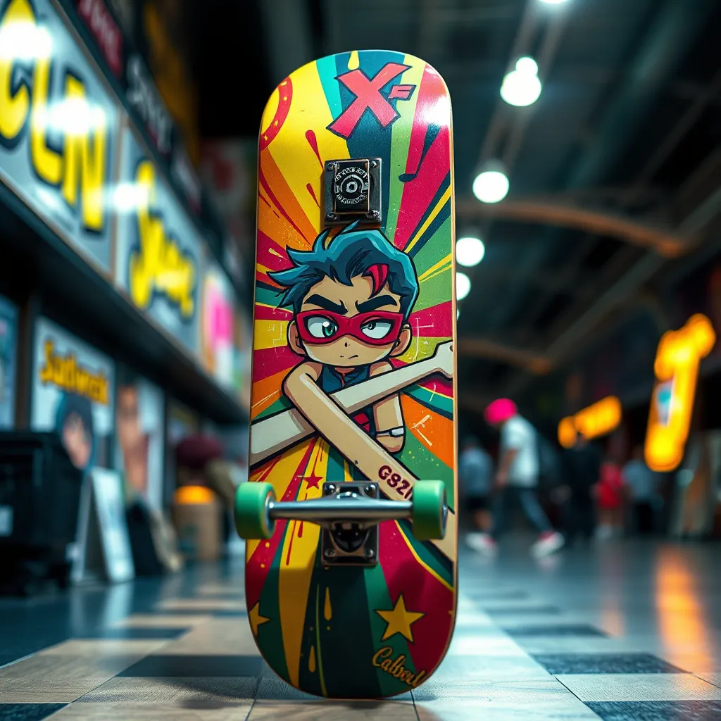 Anime Culture Meets Skateboarding: A Unique Fusion