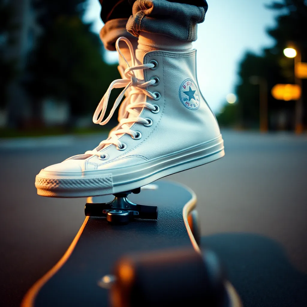 The Influence of Chuck Taylor All Star High Tops in Skateboarding