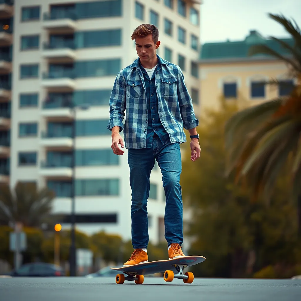 Dickie Set Slim Fit: Style Meets Skateboarding Functionality
