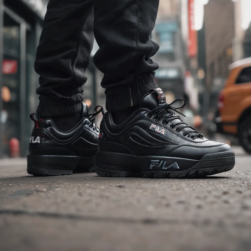 Exploring the Fila Disruptor II Premium Black Sneaker