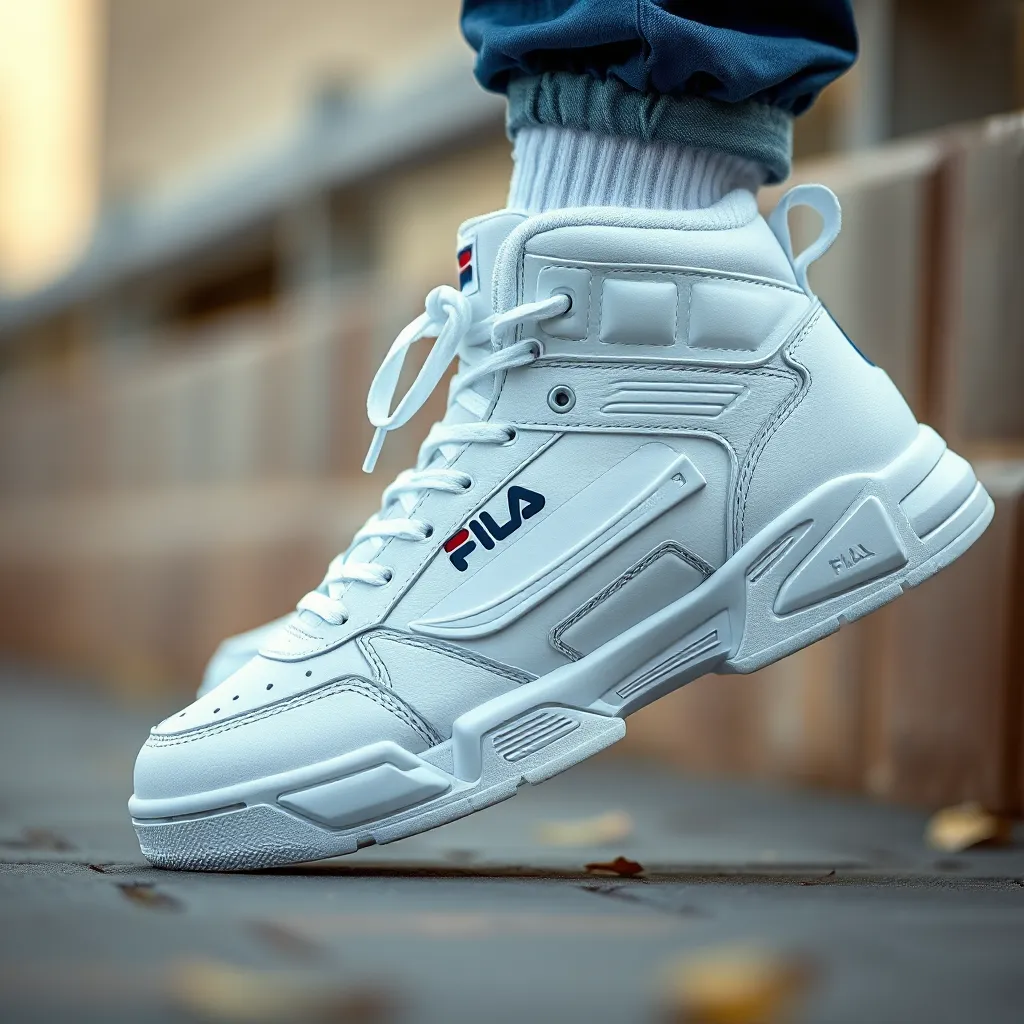 Analyzing the Fila Disruptor II in White: Style and Performance