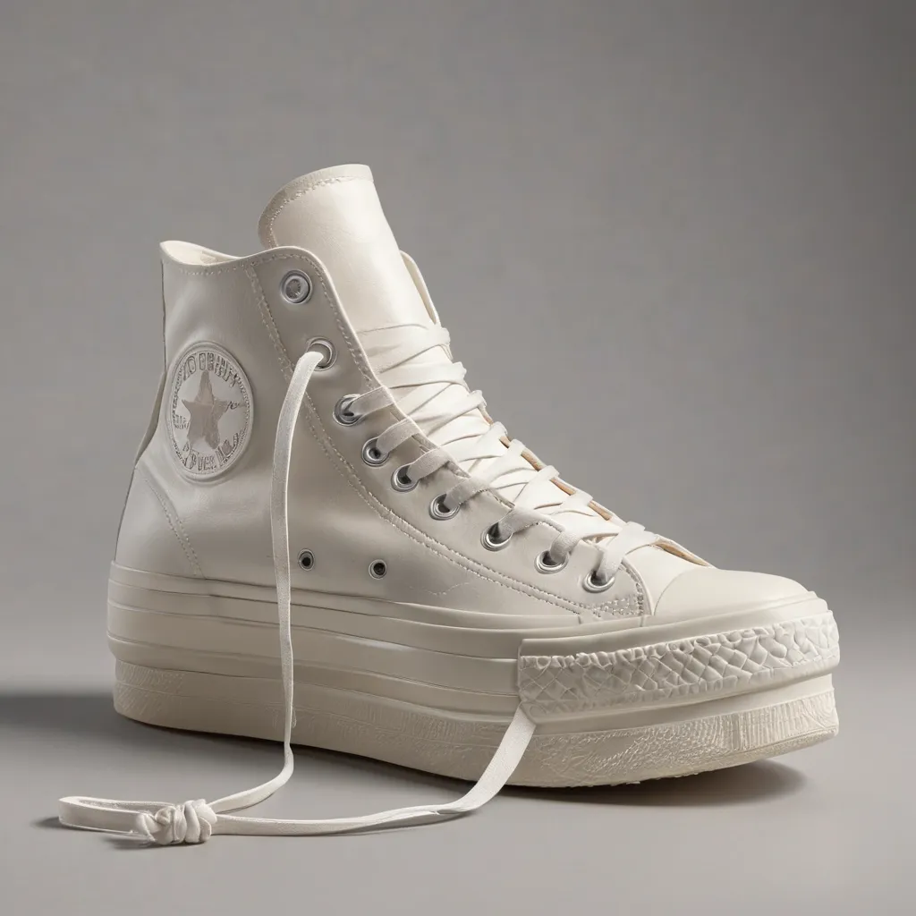 Examining Off White High Top Platform Converse Design