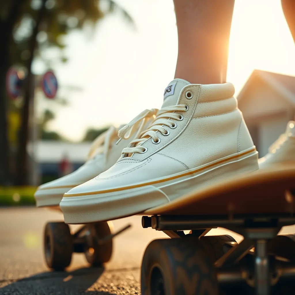 Exploring the Allure of Vans Cream Shoes