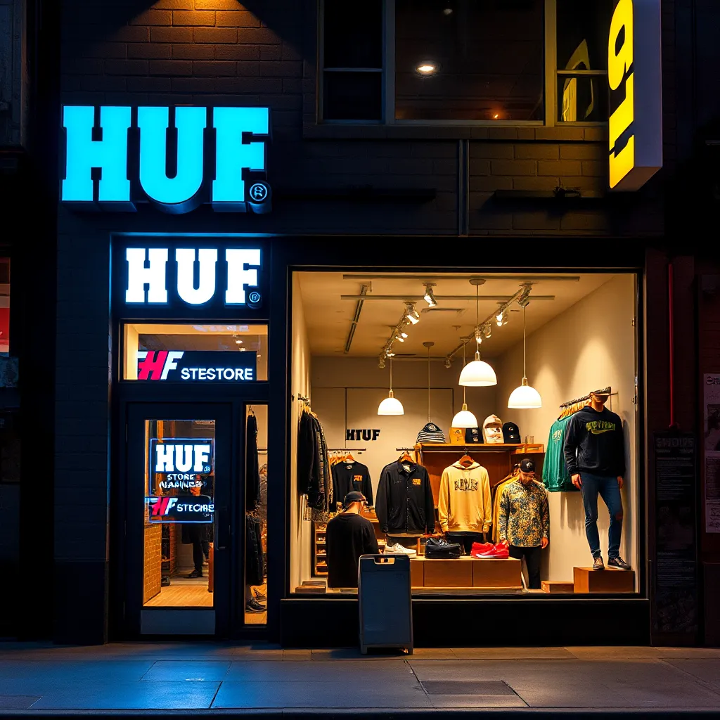 HUF Store San Francisco: Heart of Skate Culture