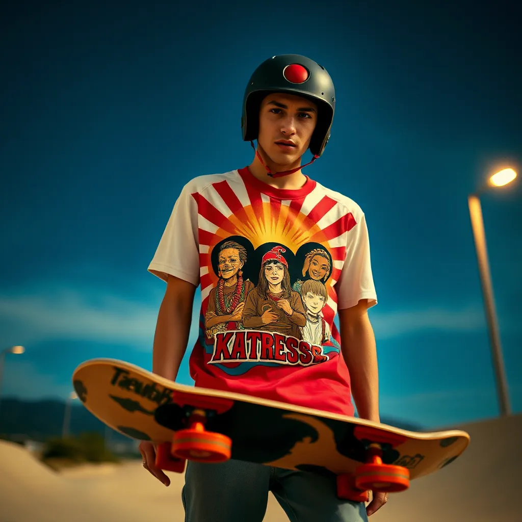 Stylish Graphic Tees: Art and Identity in Skate Culture