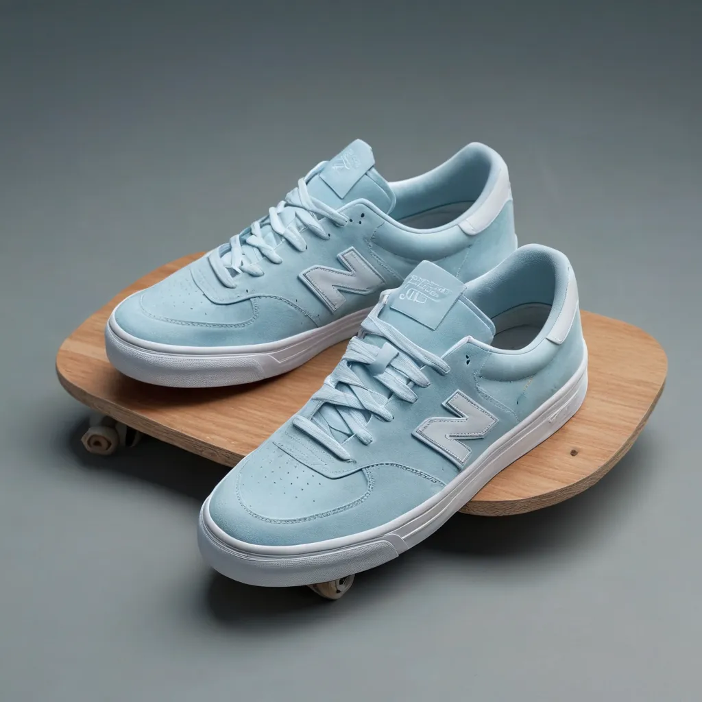 Exploring the Light Blue New Balance Trend in Skate Culture